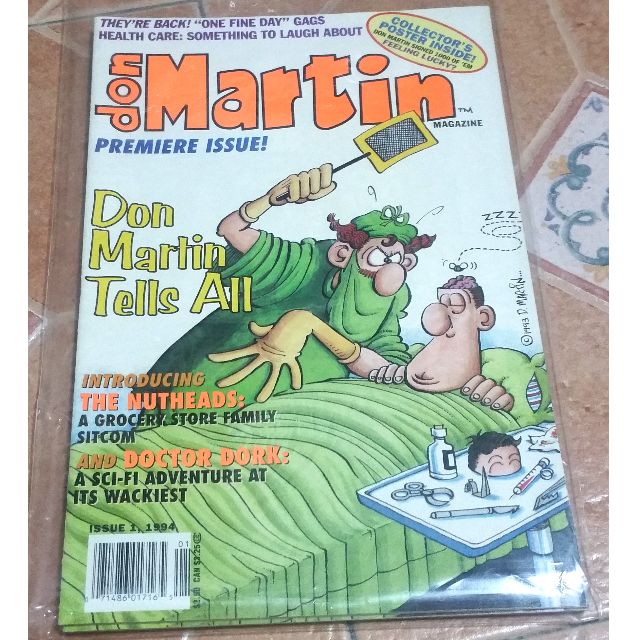 Don Martin #1 & #2 Comic With Posters MAD Magazine 1994, Hobbies & Toys ...