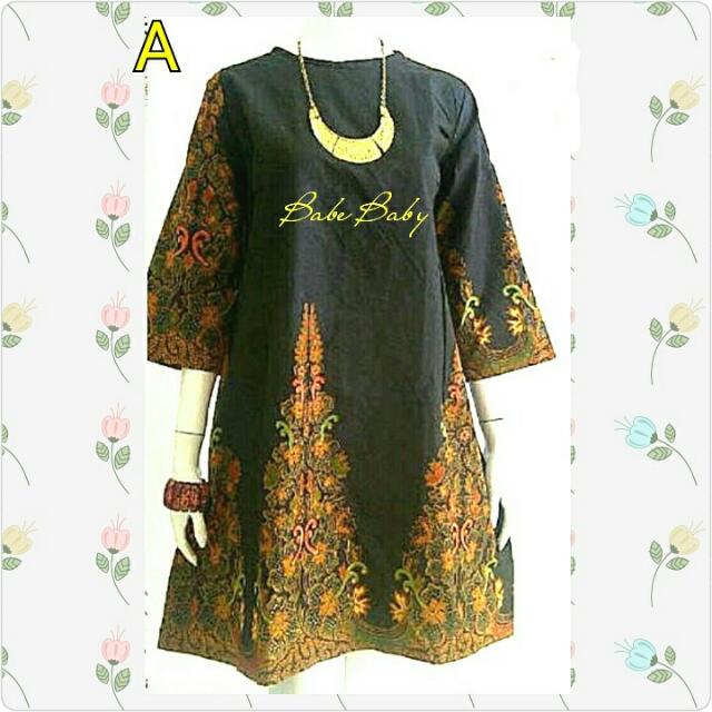 Dress Batik Klasik Jumbo (A), Olshop Fashion, Olshop Wanita di Carousell