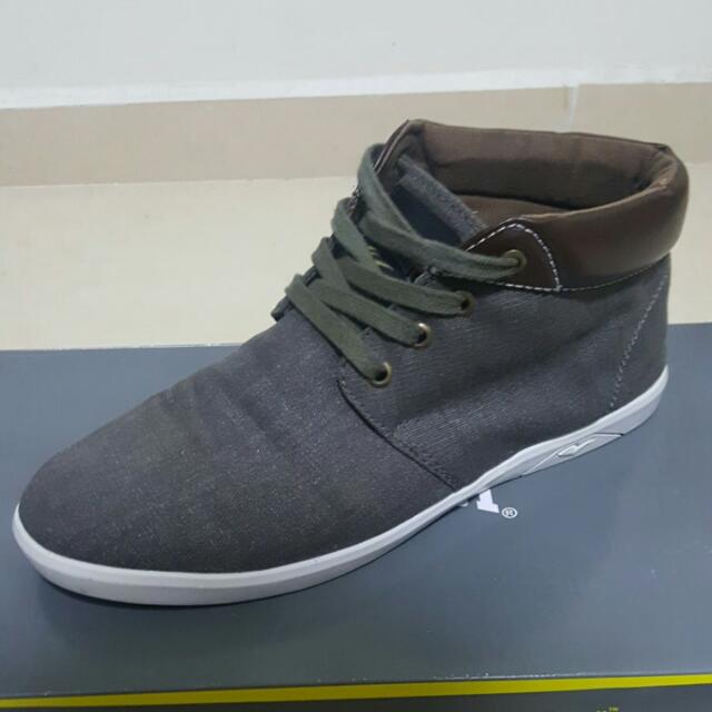 Everlast High Cut Dk Brown Sneaker US9, Men's Fashion, Footwear ...