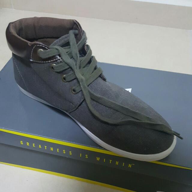 Everlast High Cut Dk Brown Sneaker US9, Men's Fashion, Footwear ...