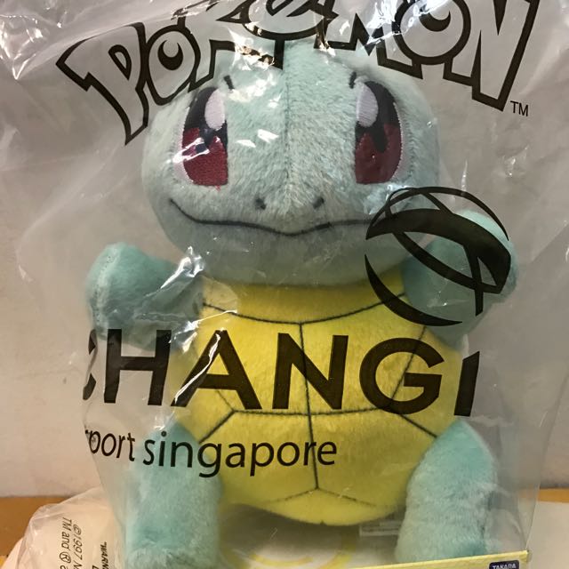 Pokémon Exclusive Changi Airport Soft Toy, Hobbies & Toys, Toys & Games ...