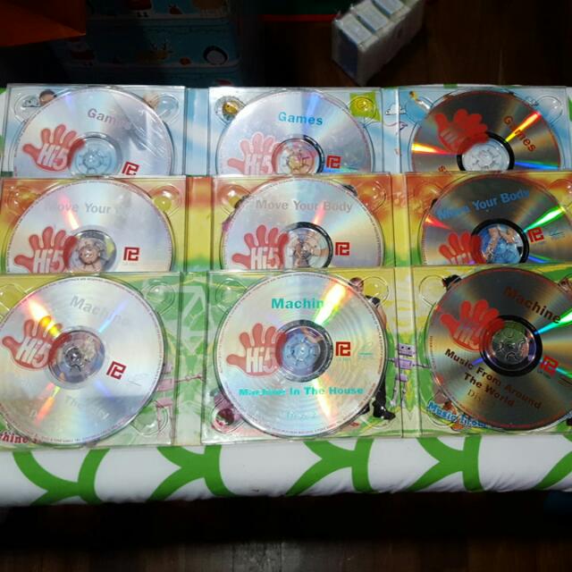 Hi-5 VCD bundle, Hobbies & Toys, Music & Media, CDs & DVDs on Carousell