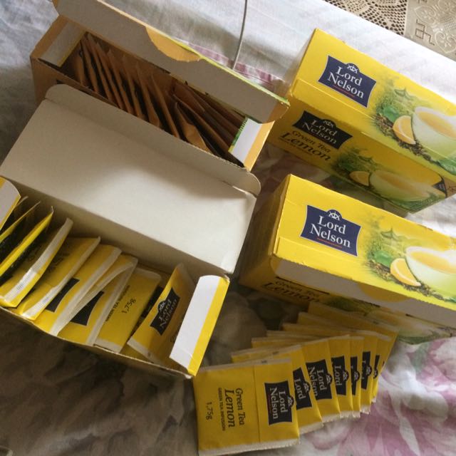 Lord Nelson Green Tea Vanilla/Lemon, Food & Drinks, Fresh Produce on ...