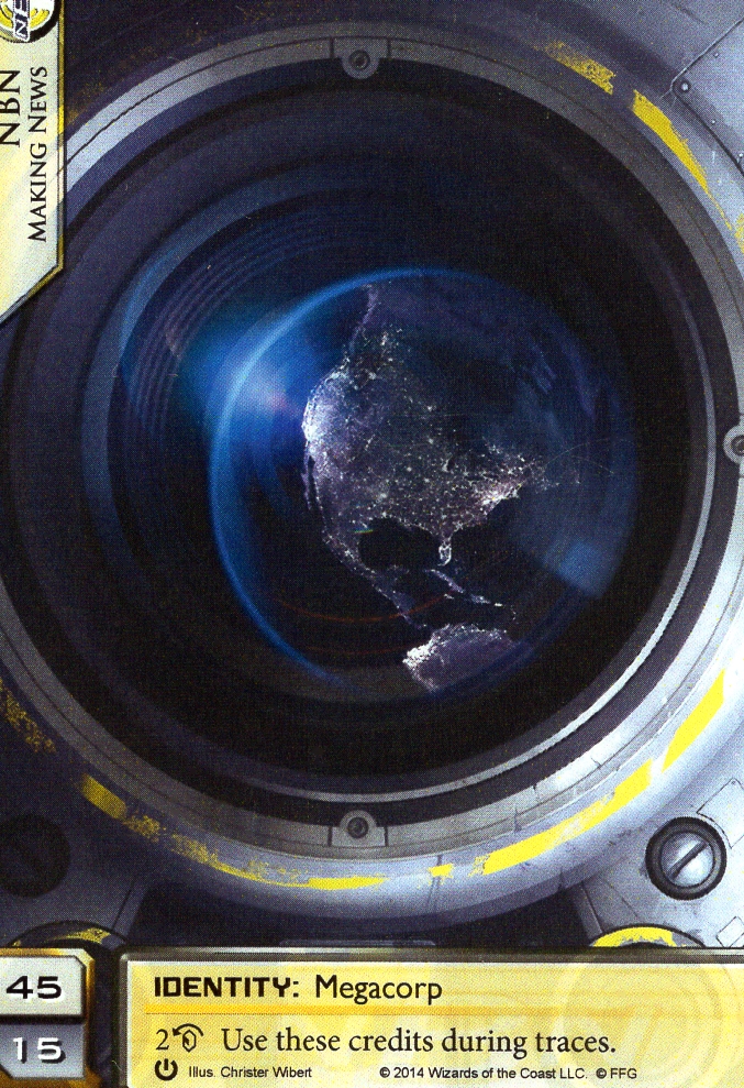 Netrunner NBN Making News Promo Alternate Art, Hobbies & Toys, Toys ...