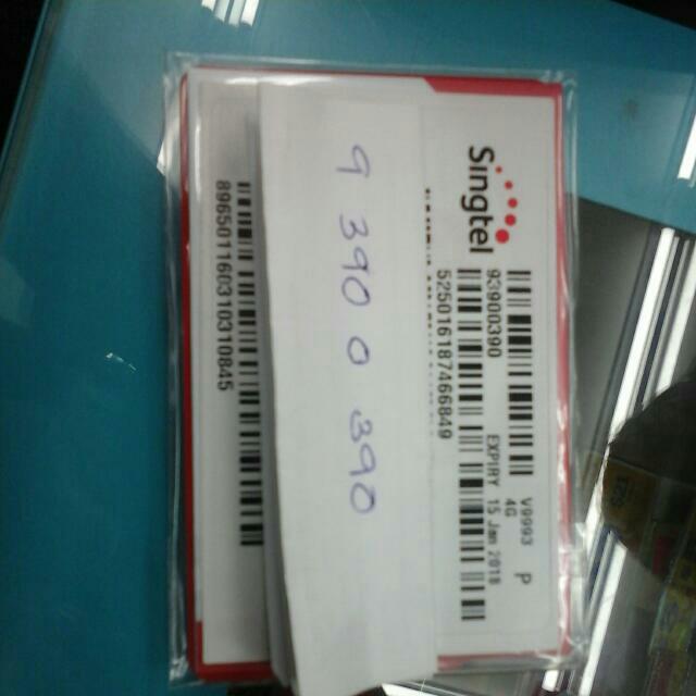 Singtel Sim, Mobile Phones & Gadgets, Mobile & Gadget Accessories, Sim ...
