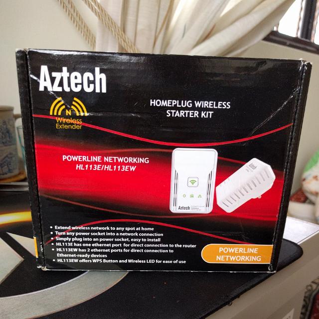 Aztec home plug Wireless Kit, TV & Home Appliances, TV & Entertainment ...