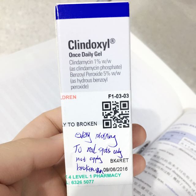 Clindoxyl Gel For Acne, Beauty & Personal Care, Bath & Body, Body Care ...