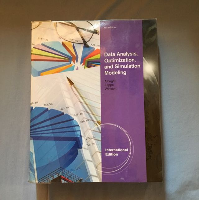 Data Analysis Optimization And Simulation Modeling 4e Hobbies And Toys Books And Magazines