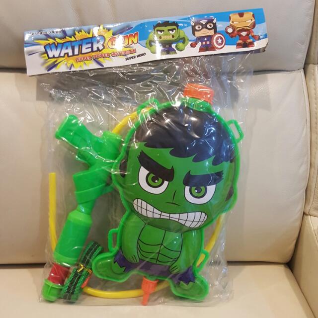 Incredible Hulk Water Gun With Tank, Hobbies & Toys, Toys & Games on ...