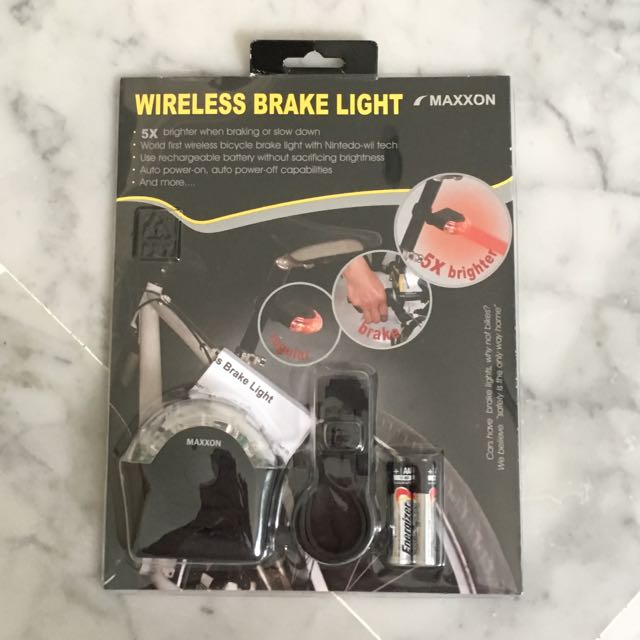 Maxxon Wireless Brake Light, Sports, Sports & Games Equipment on Carousell