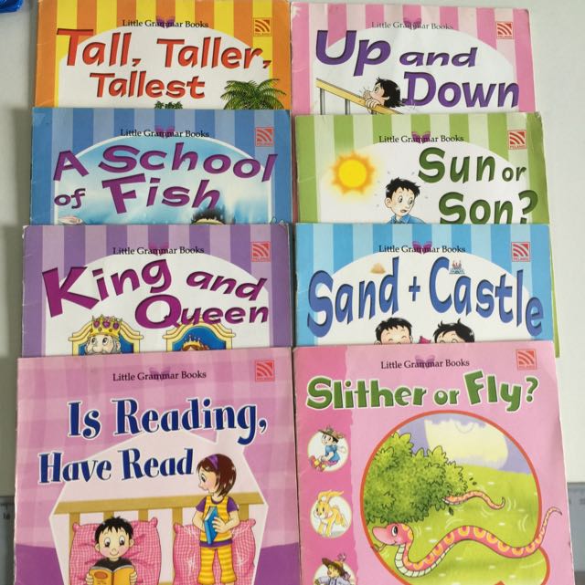 Pre-school English Little Grammar Books, Hobbies & Toys, Books ...