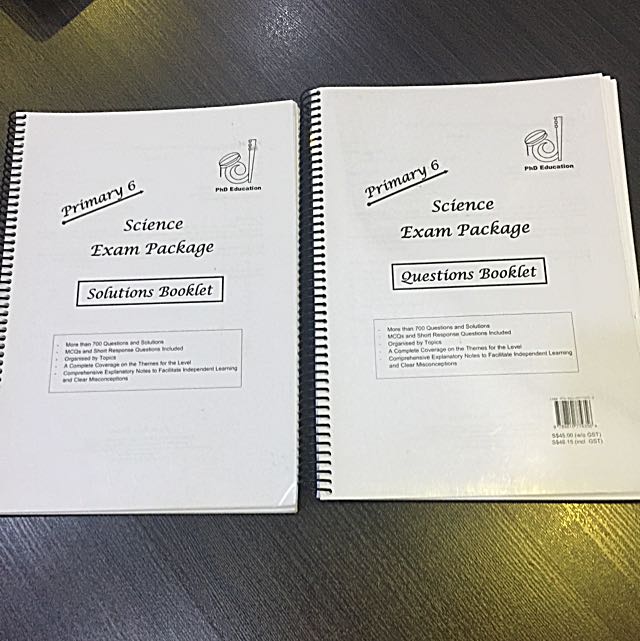 PSLE Science Exam Package (A Must Have), Hobbies & Toys, Books ...