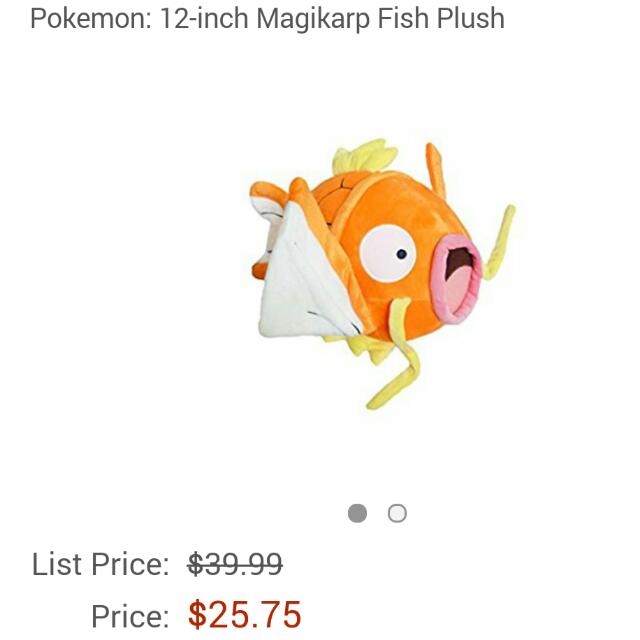 Sold* Takara Tomy Magikarp, Hobbies & Toys, Toys & Games on Carousell