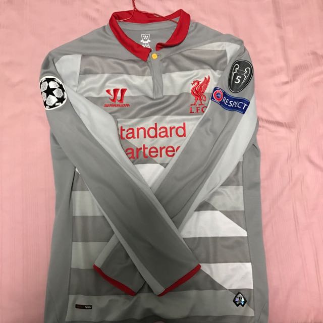 Liverpool FC GK Kit, Sports Equipment, Sports & Games, Racket & Ball ...