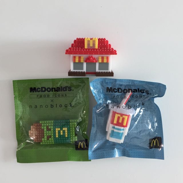 McDonald's Nanoblock, Hobbies & Toys, Toys & Games on Carousell