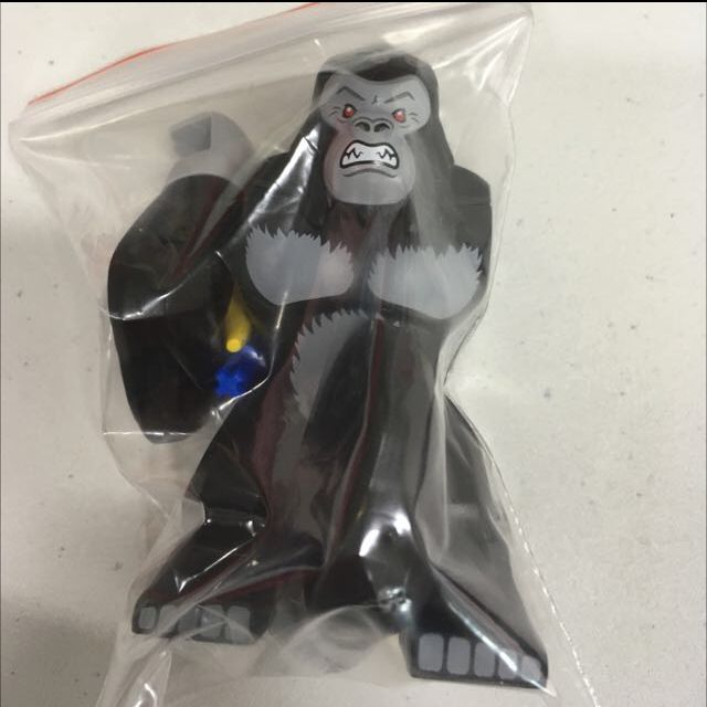 *Reserved* Original Lego Gorilla Grodd From Gorilla Grodd Goes Bananas ...