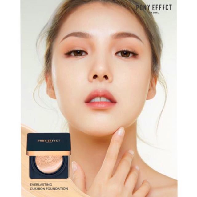 PONY EFFECT Everlasting Cushion Foundation (Natural Ivory), Beauty ...