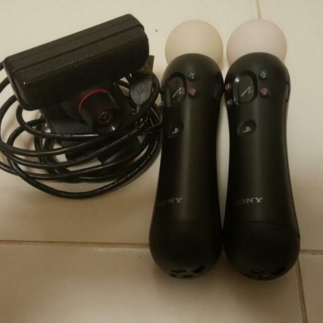 PS Move With Camera, Video Gaming, Gaming Accessories, Controllers on ...