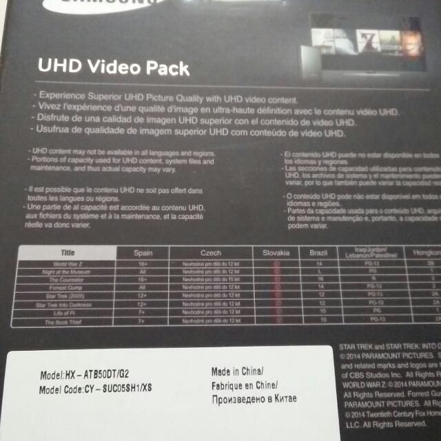 UHD video pack, Computers & Tech, Laptops & Notebooks on Carousell