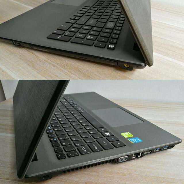 Used Acer Laptop, 15.6" display, i7 processor, 8G Ram+ 1TB HDD ...