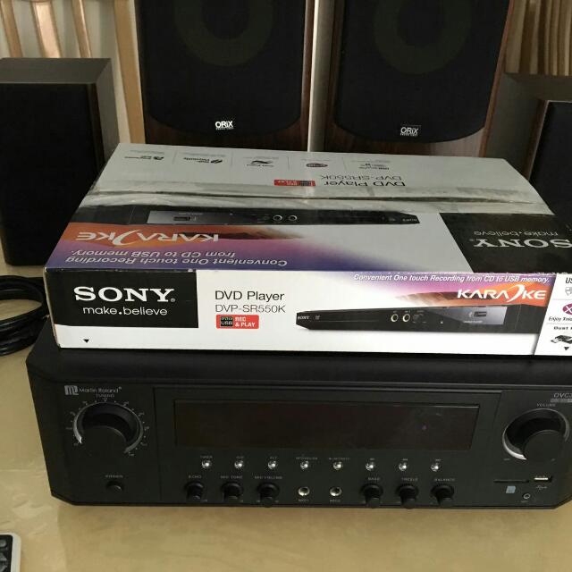 USED ORIX SPEAKER 5.1 WITH ROLAND MARTIN AMPLIFIER SGD400, Audio ...