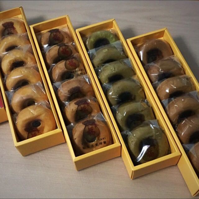 3 Original + 3 Matcha-Flavoured Donatsu, Food & Drinks, Packaged ...