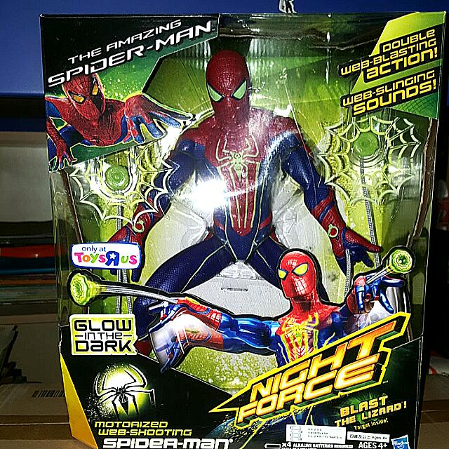 Amazing Spider-Man (Glow In The Dark), Hobbies & Toys, Toys & Games on ...