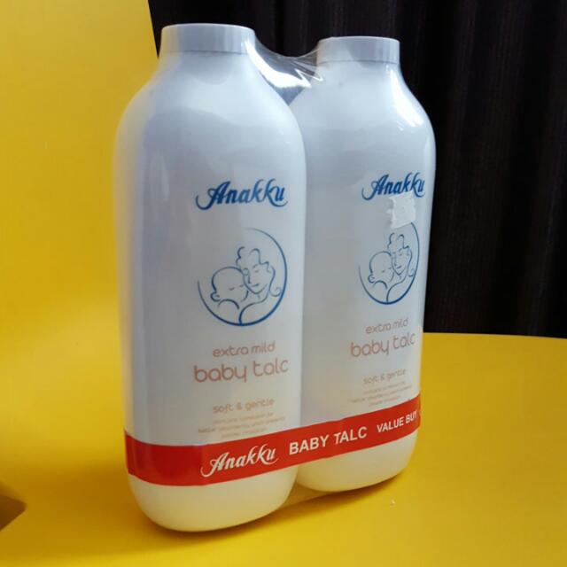 Anakku Baby Powder + Tenderly Power Container, Babies & Kids, Bathing ...