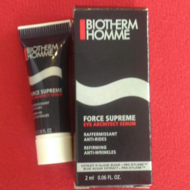 biotherm homme force supreme eye architect serum refirming anti ...