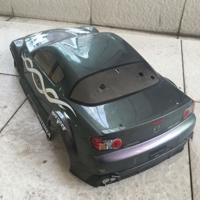 Reserved HPI Racing Mazda RX8 Body Shell RC 1/10, Hobbies & Toys, Toys & Games on Carousell