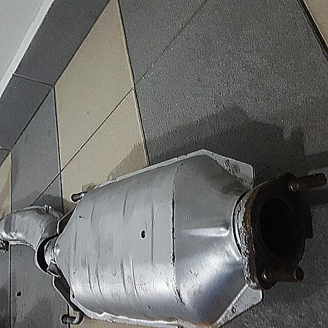 lancers CS3 1.6L / extractor centre - cat exhaust direct flow modified ...