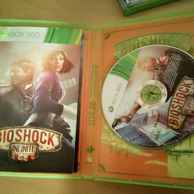 Bioshock Infinite & Mafia 2 Xbox 360 Video Game Discs, Video Gaming ...