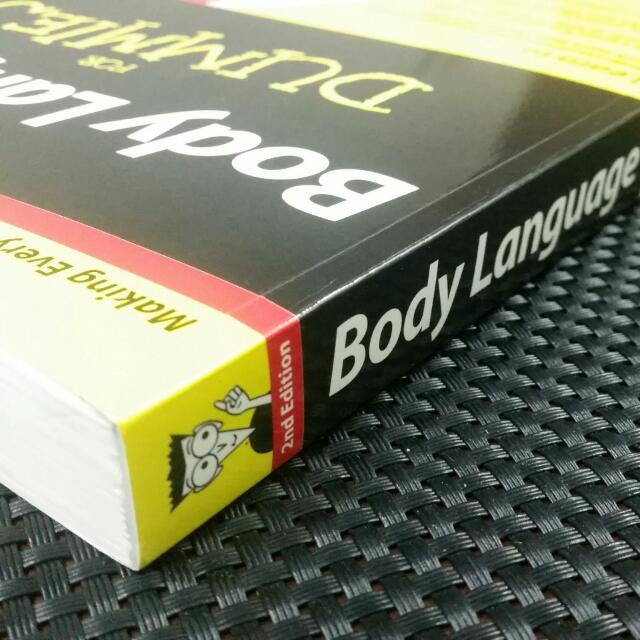 Body Language For Dummies, Hobbies & Toys, Books & Magazines, Fiction ...