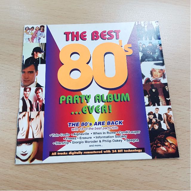 CD ~ The Best 80's Party Album. . . Ever!, Hobbies & Toys, Music ...