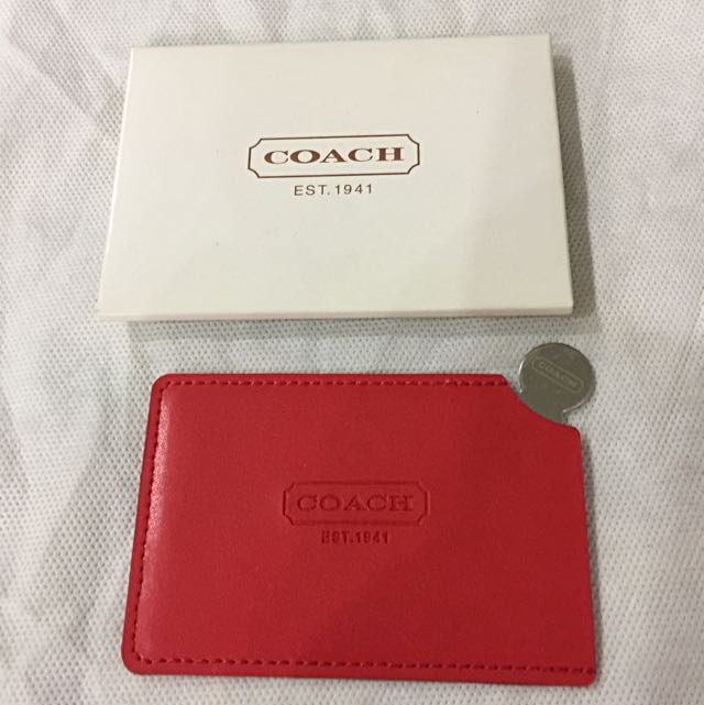 Coach Compact Mirror, Women's Fashion, Watches & Accessories, Other ...