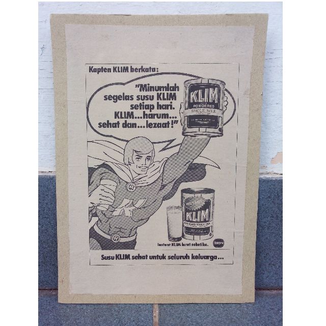 Iklan Kertas Susu Bubuk KLIM POWDERED - WHOLE MILK - Susu KLIM Sehat ...