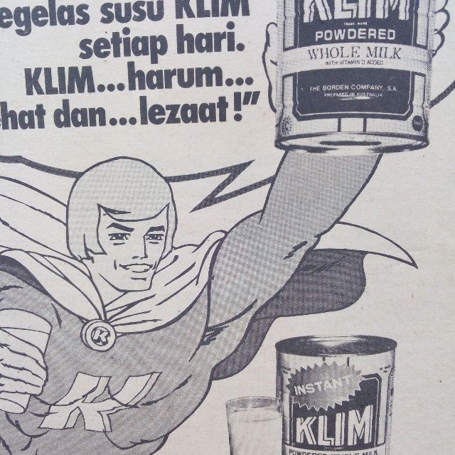 Iklan Kertas Susu Bubuk KLIM POWDERED - WHOLE MILK - Susu KLIM Sehat ...