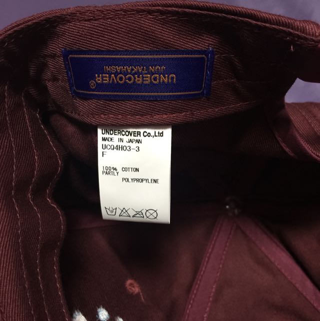 Undercover Undercoverism Scab Snapback Cap, Men's Fashion, Watches ...