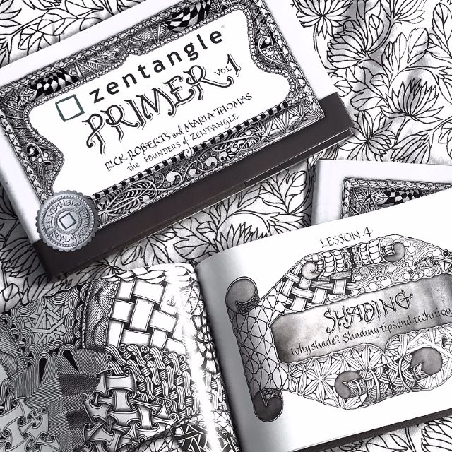 [ RESTOCKING ] Zentangle Primer Volume 1 from Rick Roberts and Maria ...