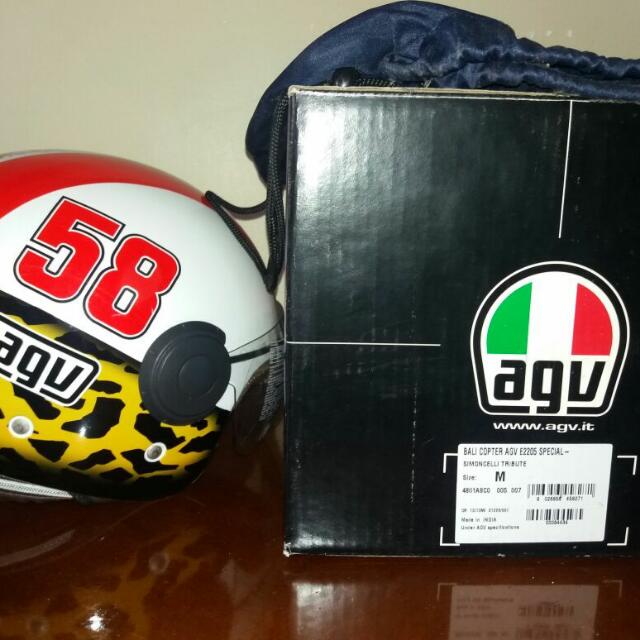 AGV Simoncelli Tribute, Motorbikes on Carousell