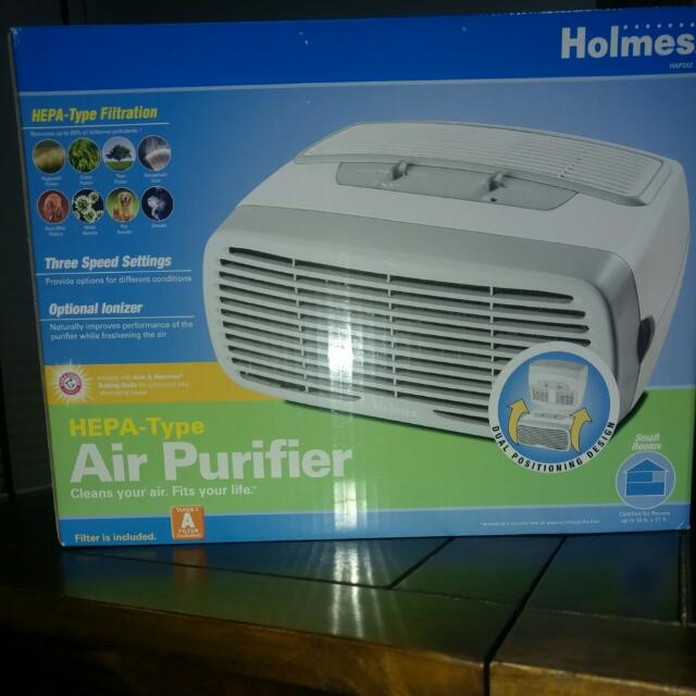 BNIB Holmes Air Purifier, TV & Home Appliances, Air Purifiers ...