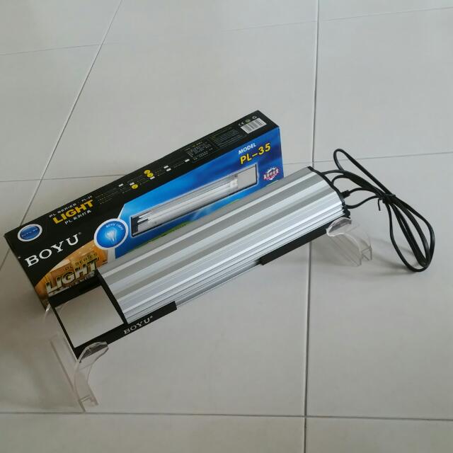Boyu PL-35 Fish Tank light, Pet Supplies, Homes & Other Pet Accessories ...