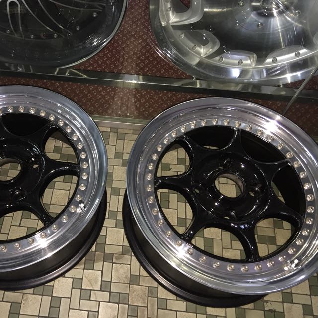 Enkei Rs 2piece japan Sportrim, Car Accessories on Carousell