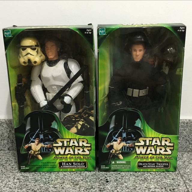 Hasbro Star Wars 12 Inch 1/6 Han Solo Stormtrooper disguise & Death ...