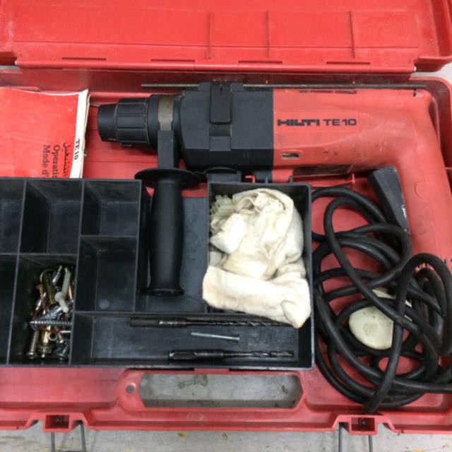 HILTI TE10 Drill, Furniture & Home Living, Bathroom & Kitchen Fixtures ...
