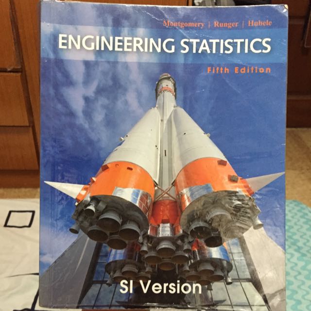 IE3101 Engineering statistic fifth edition, Hobbies & Toys, Books ...