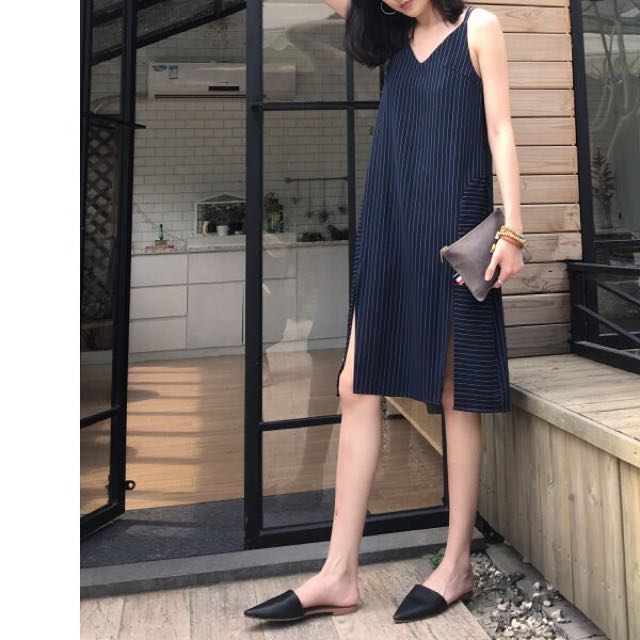 Korean Maxi Dress, Women's Fashion, Muslimah Fashion, Dresses on Carousell