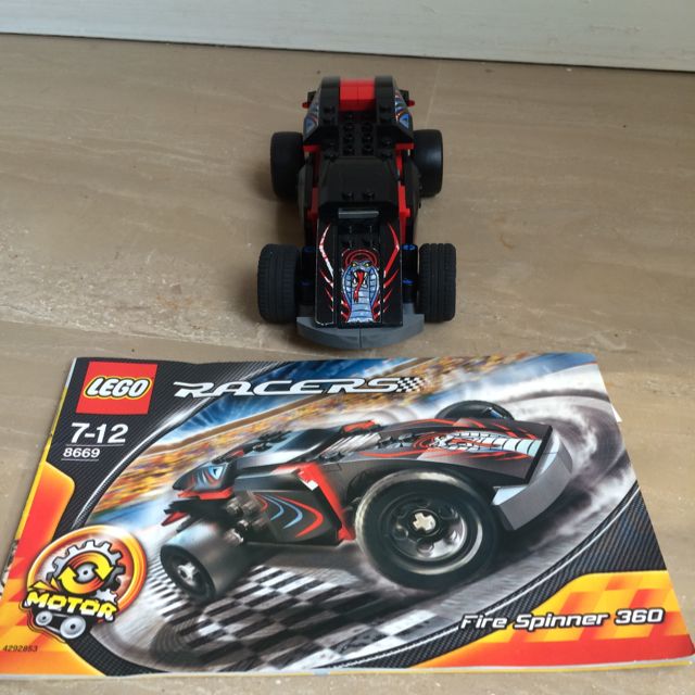 LEGO Racers Fire Spinner 360, Hobbies & Toys, Toys & Games on Carousell