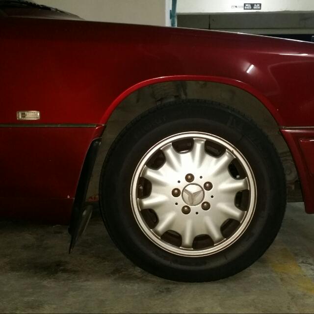 Mercedes Original Rim 15 Inch, Auto Accessories on Carousell