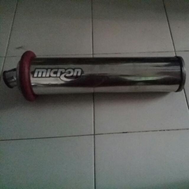 MICRON Exhaust Pipe (Can Nego) No CERT (Only For Track), Car ...